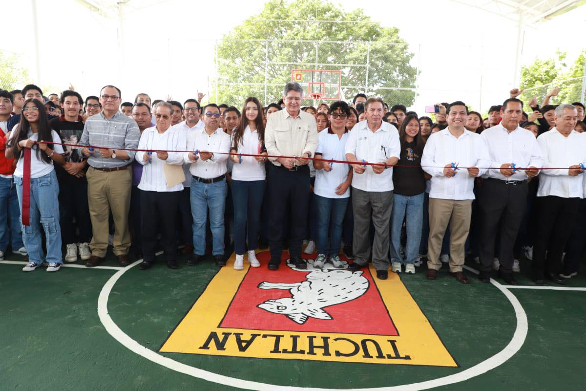 Inaugura Carlos Morales Domo del CBTIS 144 en la capital tuxtleca ...